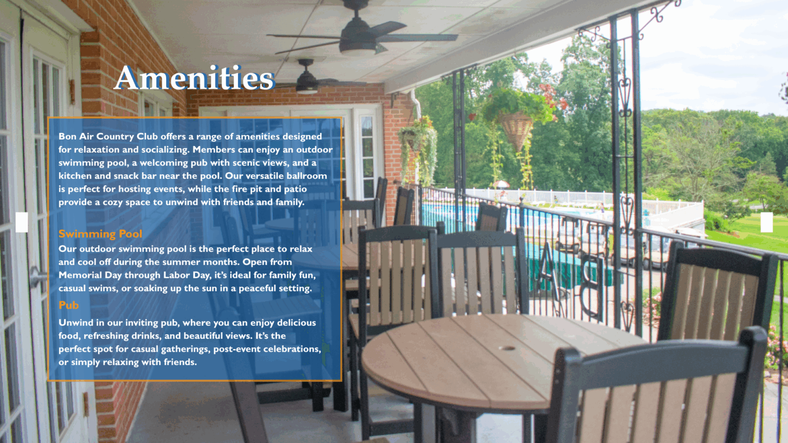 Membership - Bon Air Country Club