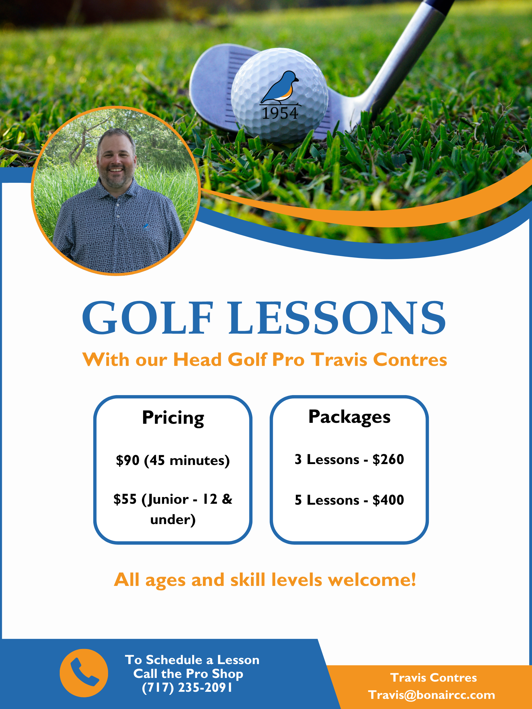 Golf Lessons - Bon Air Country Club